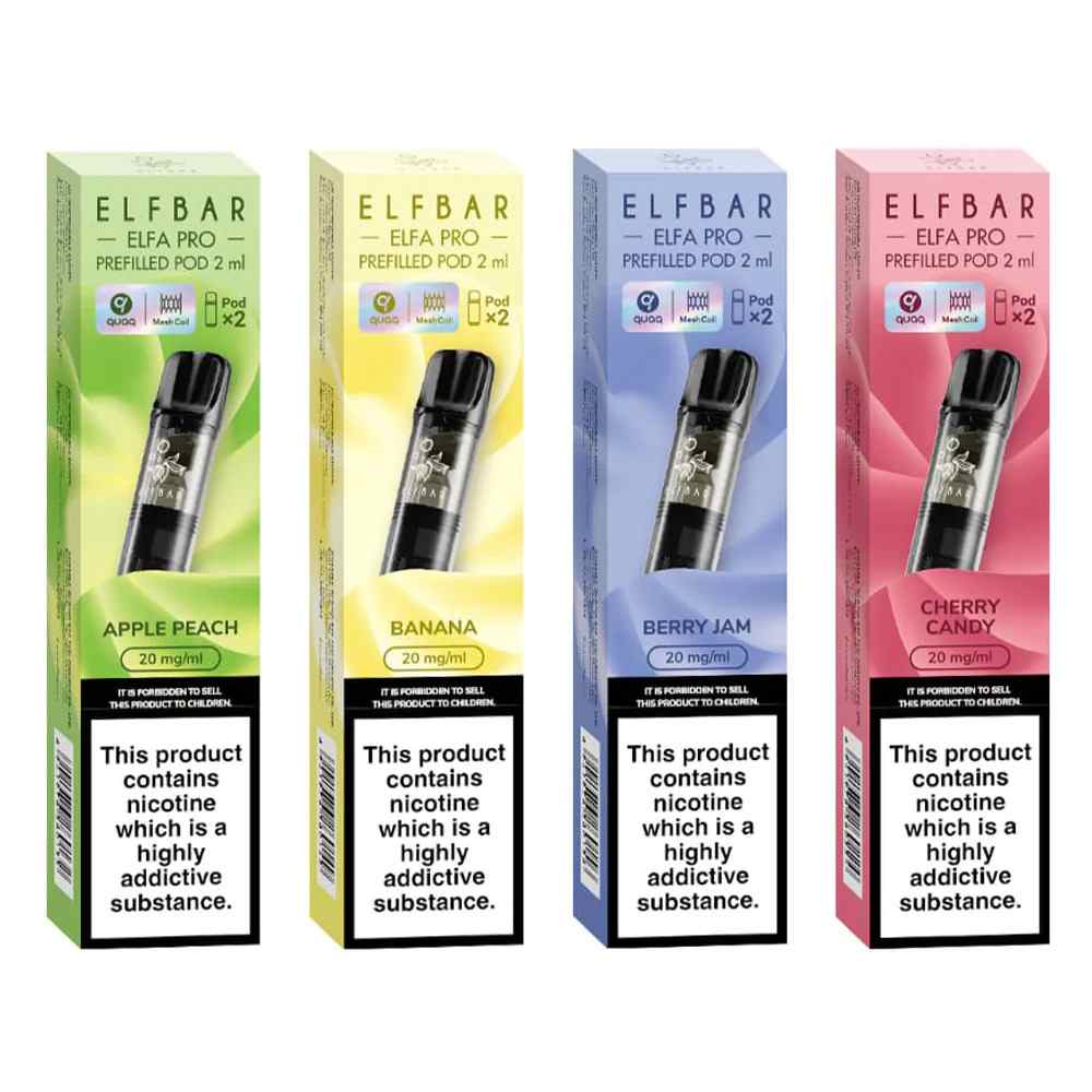 Elfbar - Elfa Pro Pre-filled pod - 20mg - 2ml – theflavourhouse.com.mt